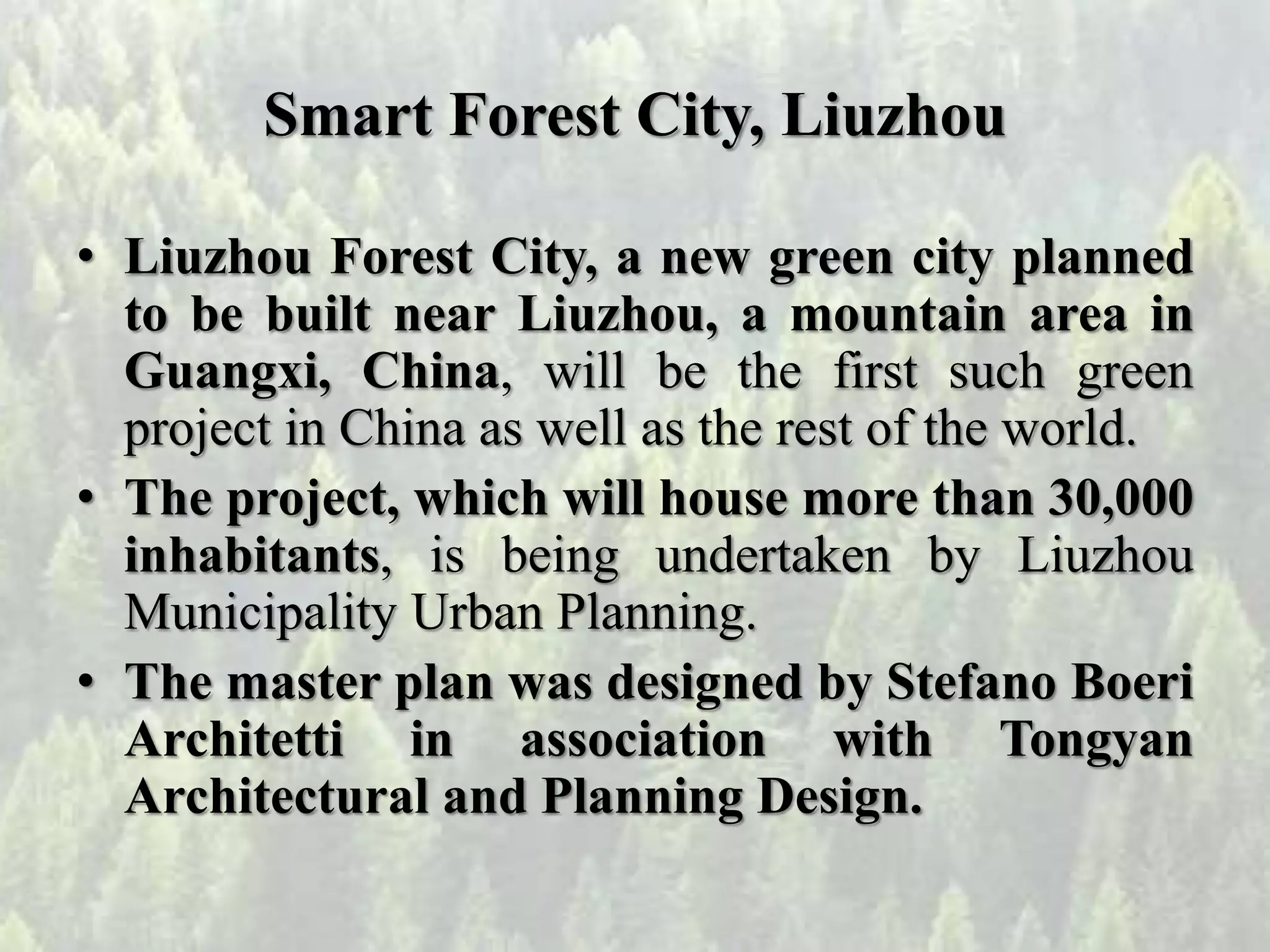 Smart Forest City | PPTX