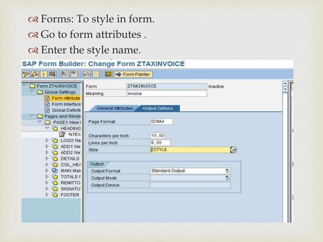 SAP Smart forms | PPTX | Desktop Publishing | Computer Software and Applications