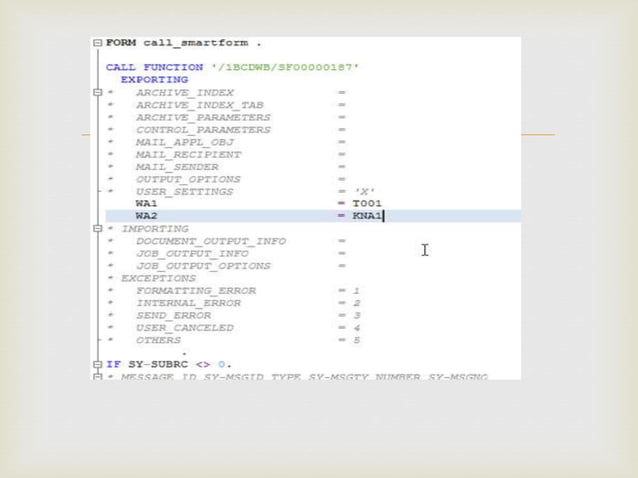 SAP Smart forms | PPTX | Desktop Publishing | Computer Software and Applications