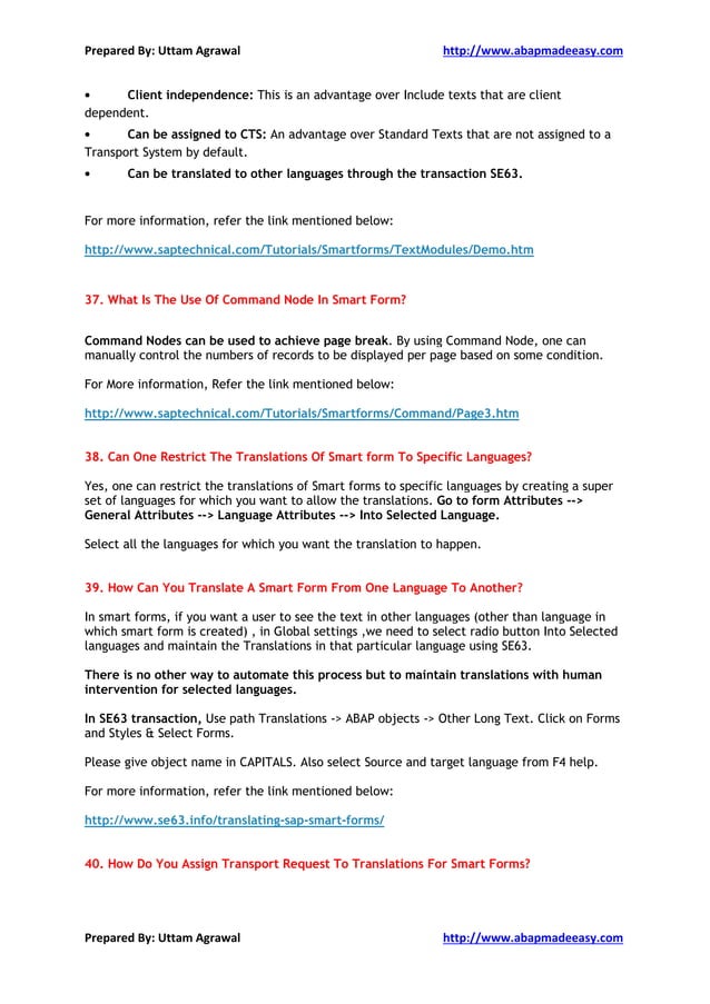 Smartforms Interview Questions With Answers Pdf 