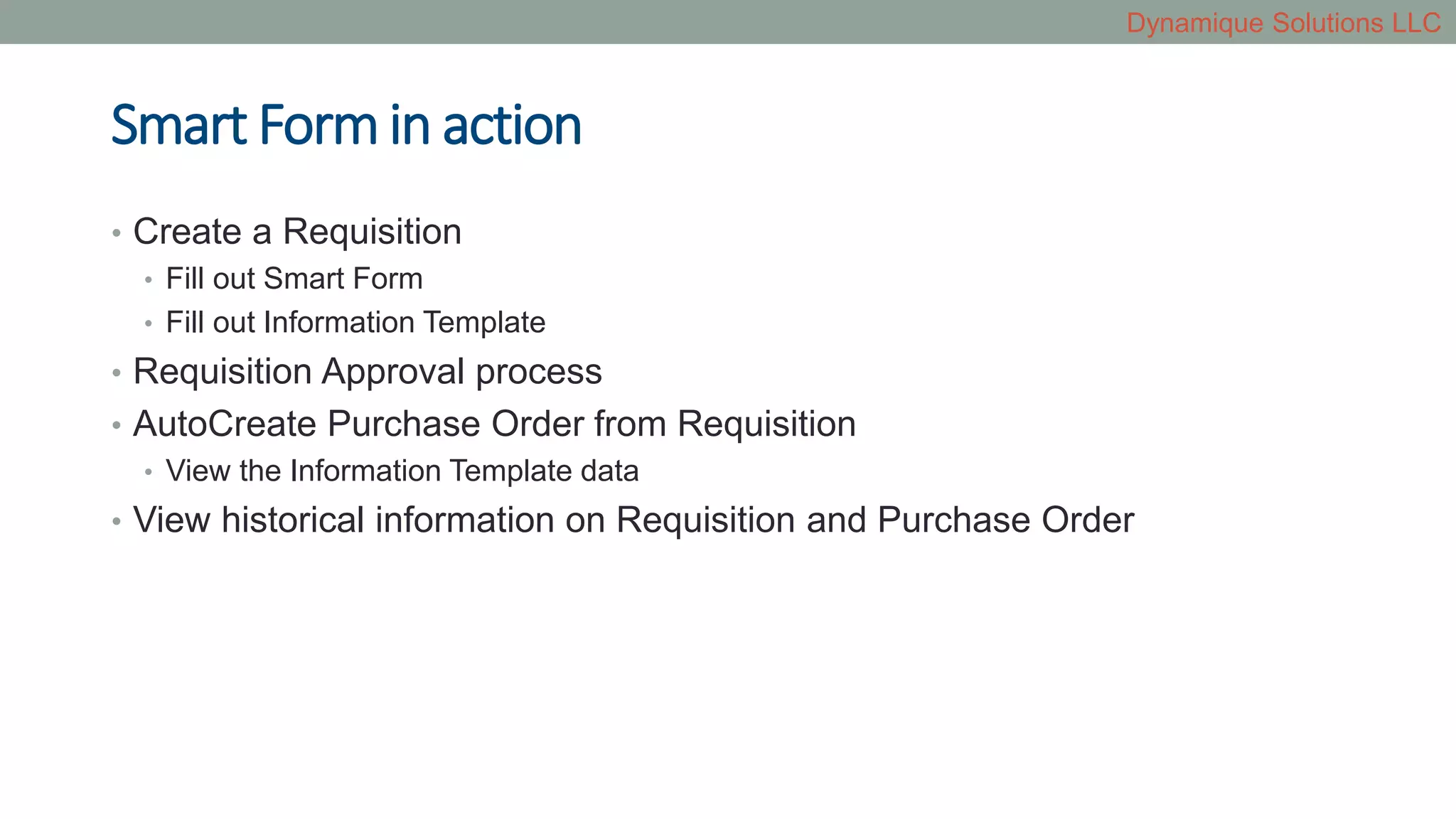 Smart forms and information templates in Oracle iProcurement | PPTX
