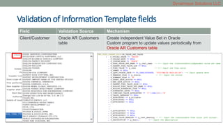 Smart forms and information templates in Oracle iProcurement | PPTX