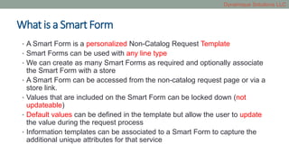 Smart forms and information templates in Oracle iProcurement | PPTX