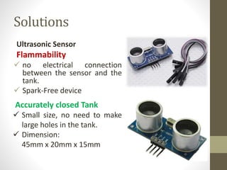 Smart fuel theft detector | PPTX