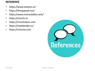 Smart garbage monitoring system using internet of things | PPTX