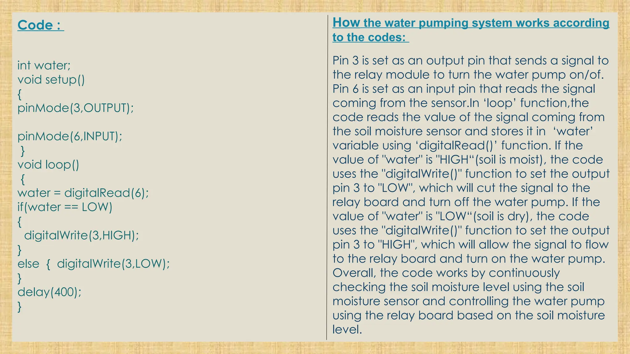how to build a smart irrigation system with arduino uno | PPTX ...