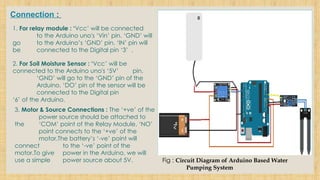 how to build a smart irrigation system with arduino uno | PPTX ...