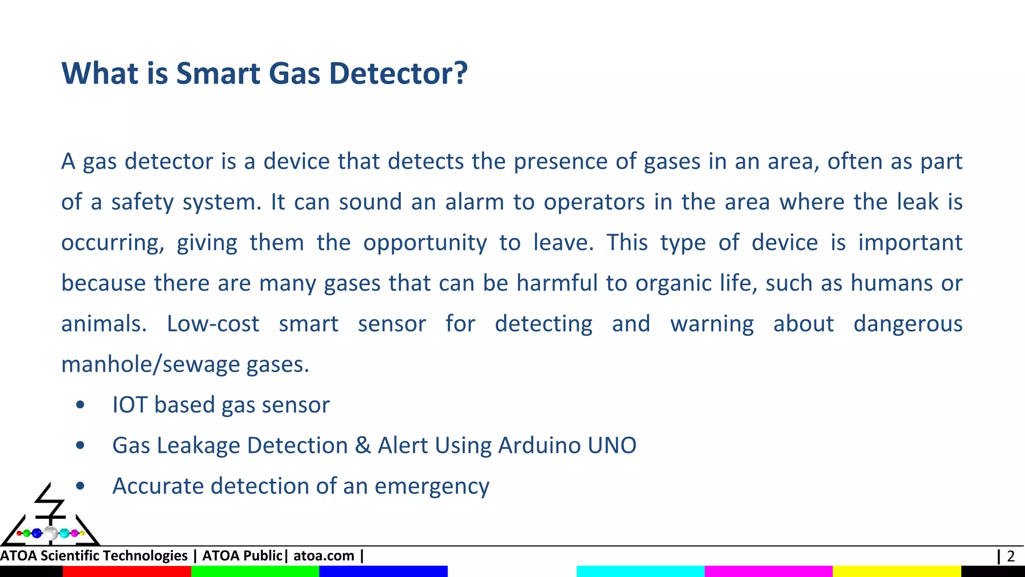 Smart gas detector | PDF | Technology & Computing