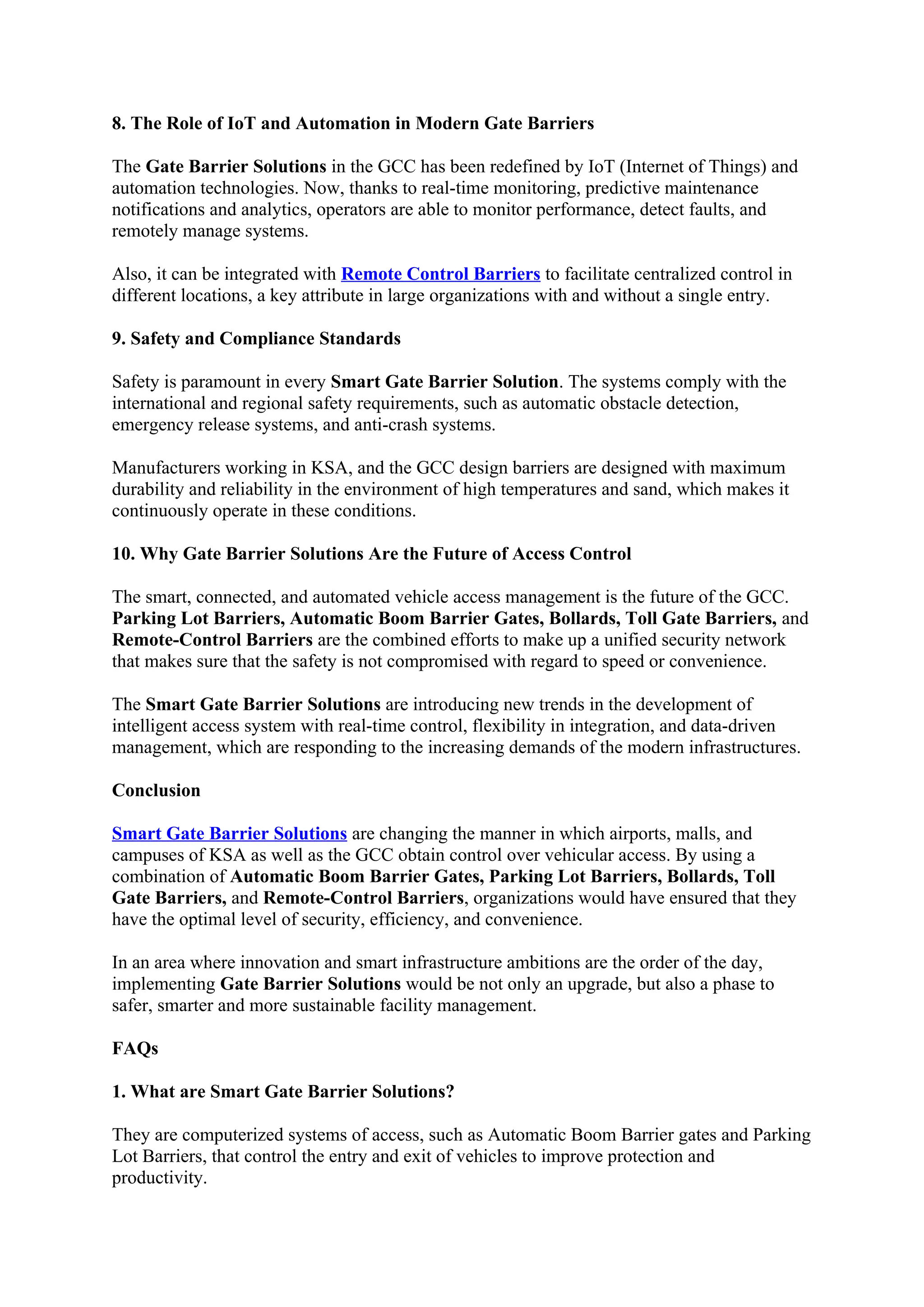 Smart Gate Barriers for Safe, Modern Airports, Malls, and Campuses in ...