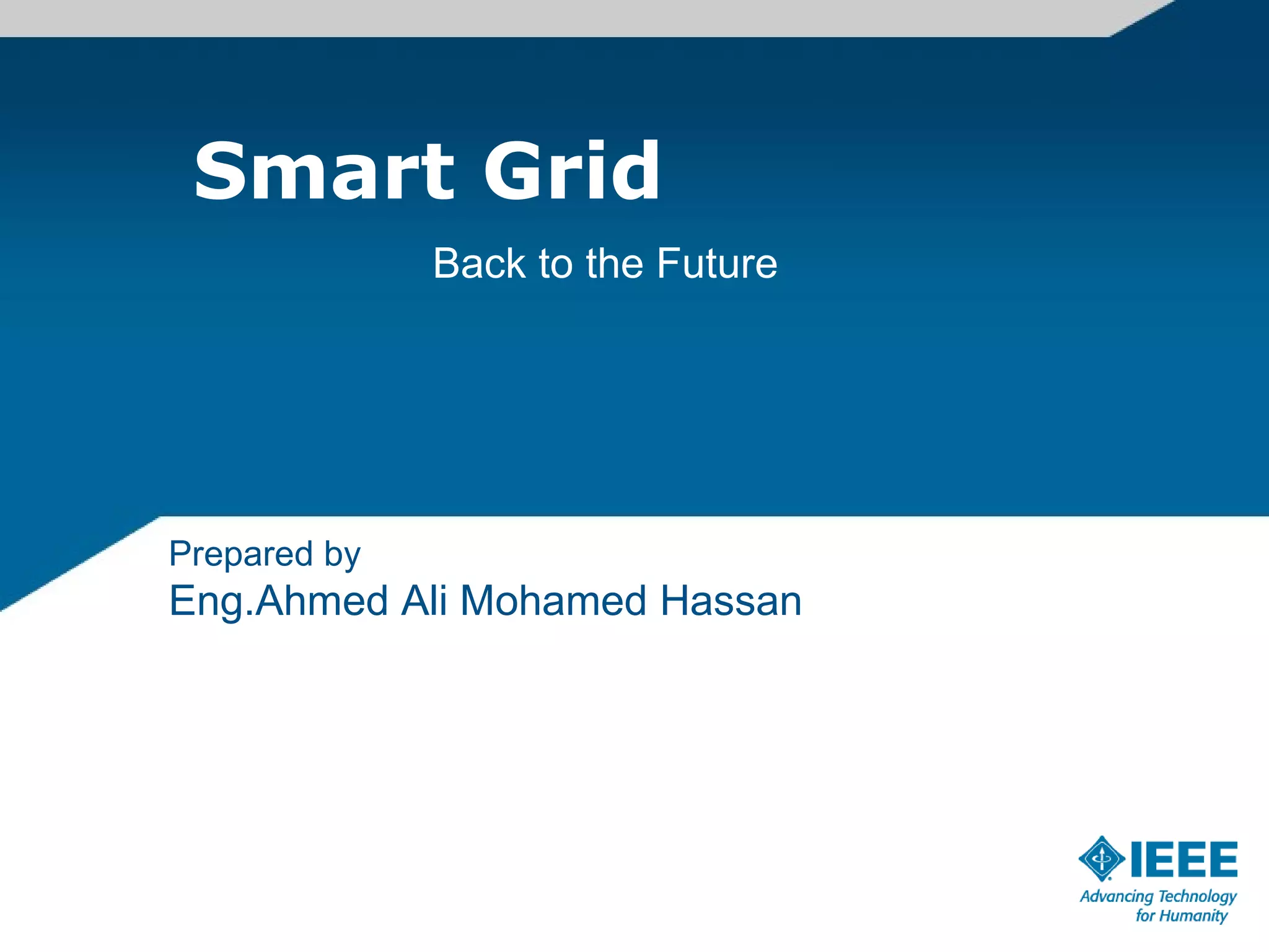 Smart Grid - IEEE Sudan | PPT