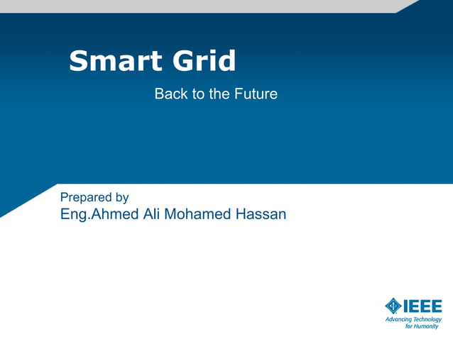 Smart Grid - IEEE Sudan | PPT