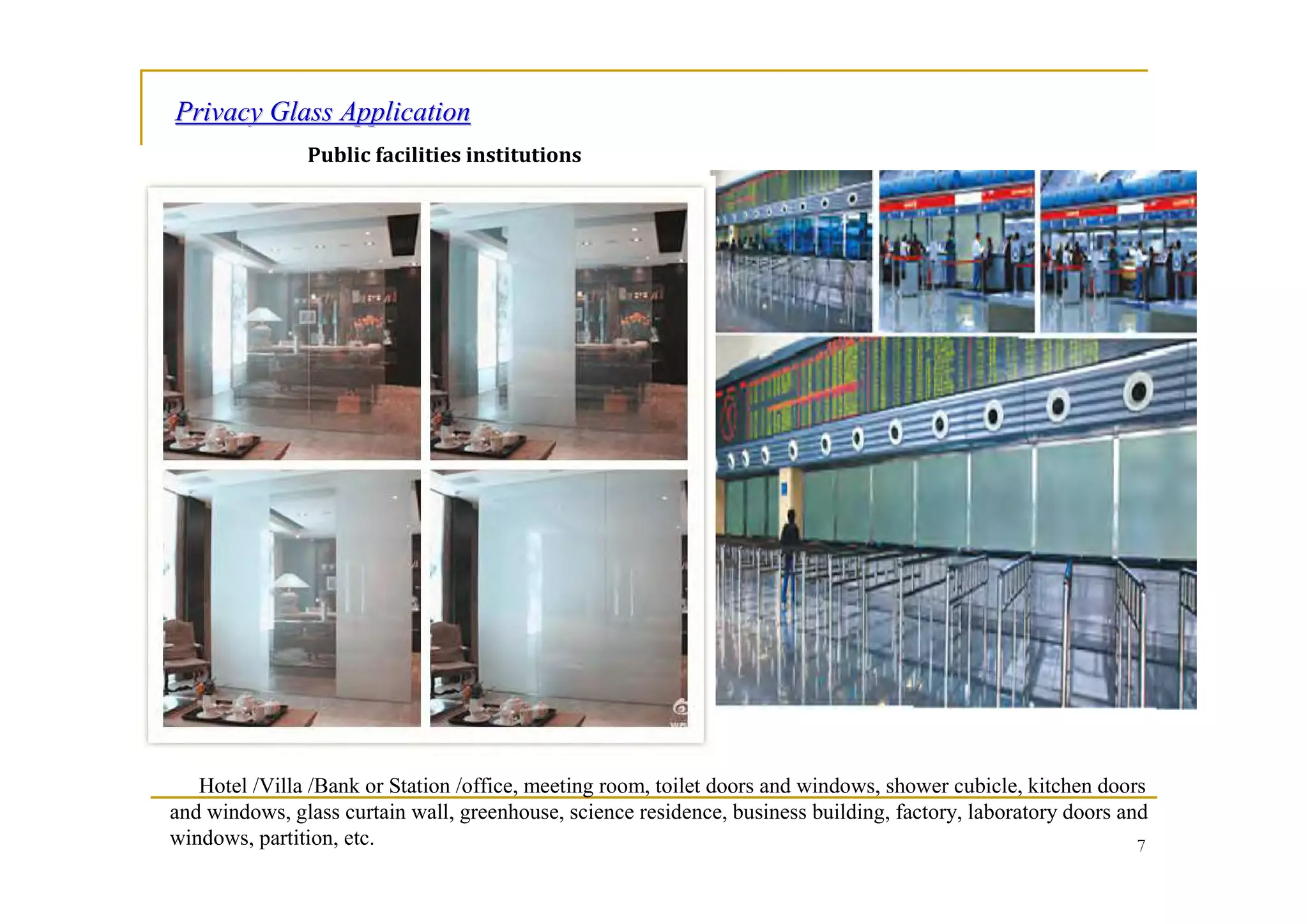 Introduction of Smart glass, privacy glass, intelligence glass | PDF ...