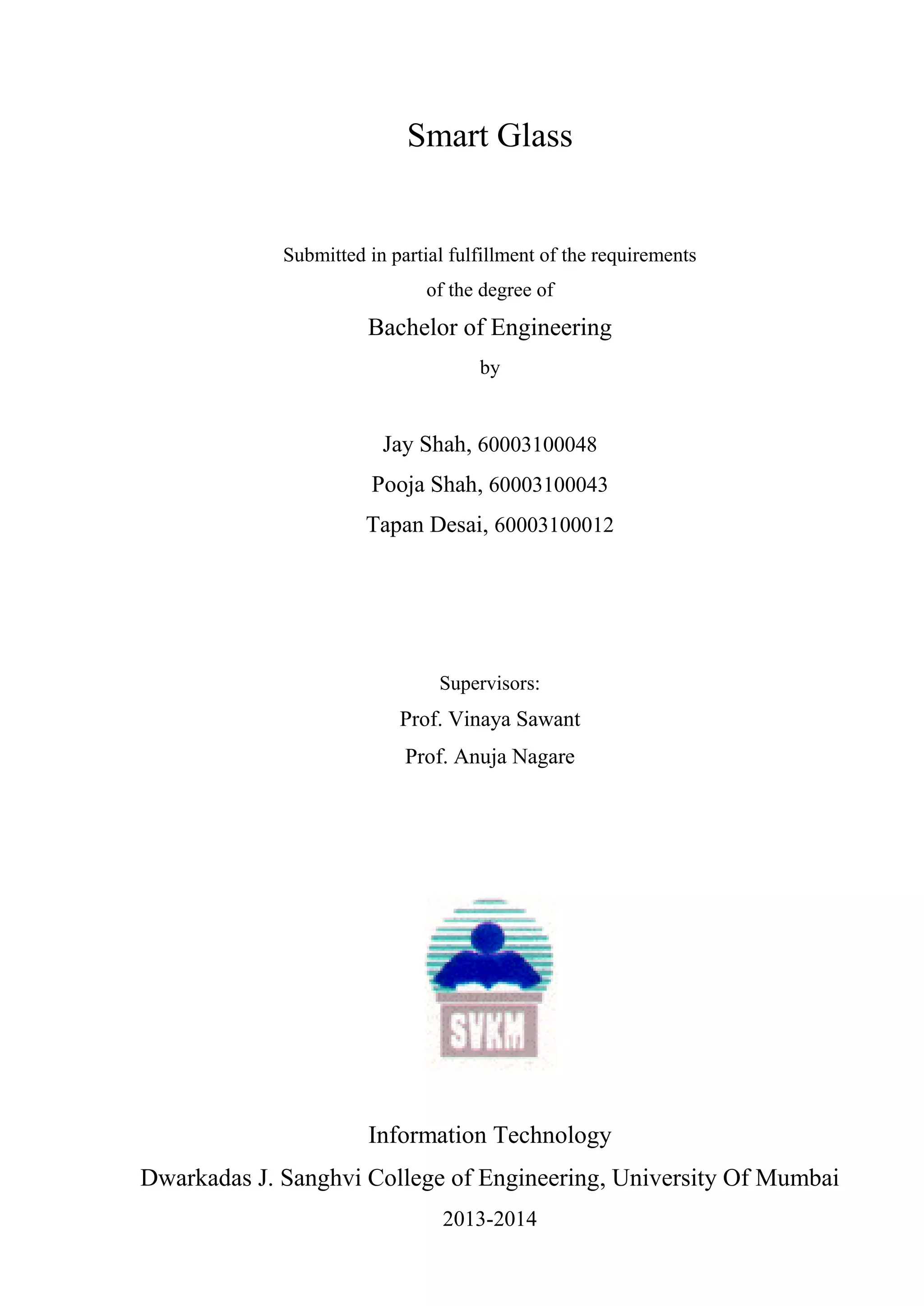 Smart Snap - Report | PDF