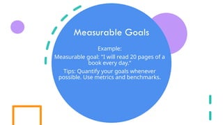 SMART Goal Setting simple steps by Mahadi Hasan, | PPTX