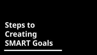 Unlock Ultimate Success with SMART Goals: Your Secret Blueprint! | PPTX