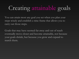Smart Goals for every individual Careers.ppt