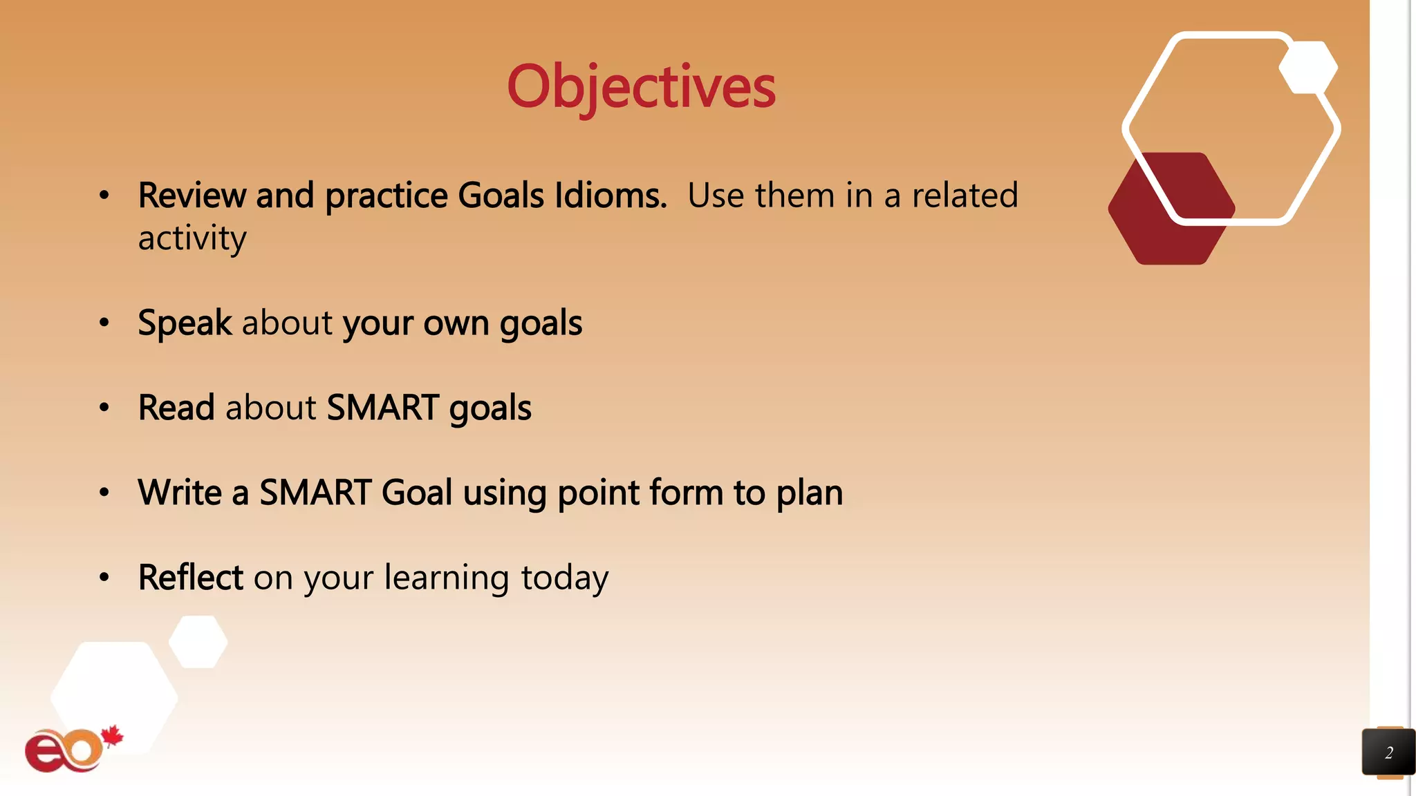 SMART Goals - Based on Goals Idioms.pptx