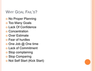 Smart goal setting | PPTX