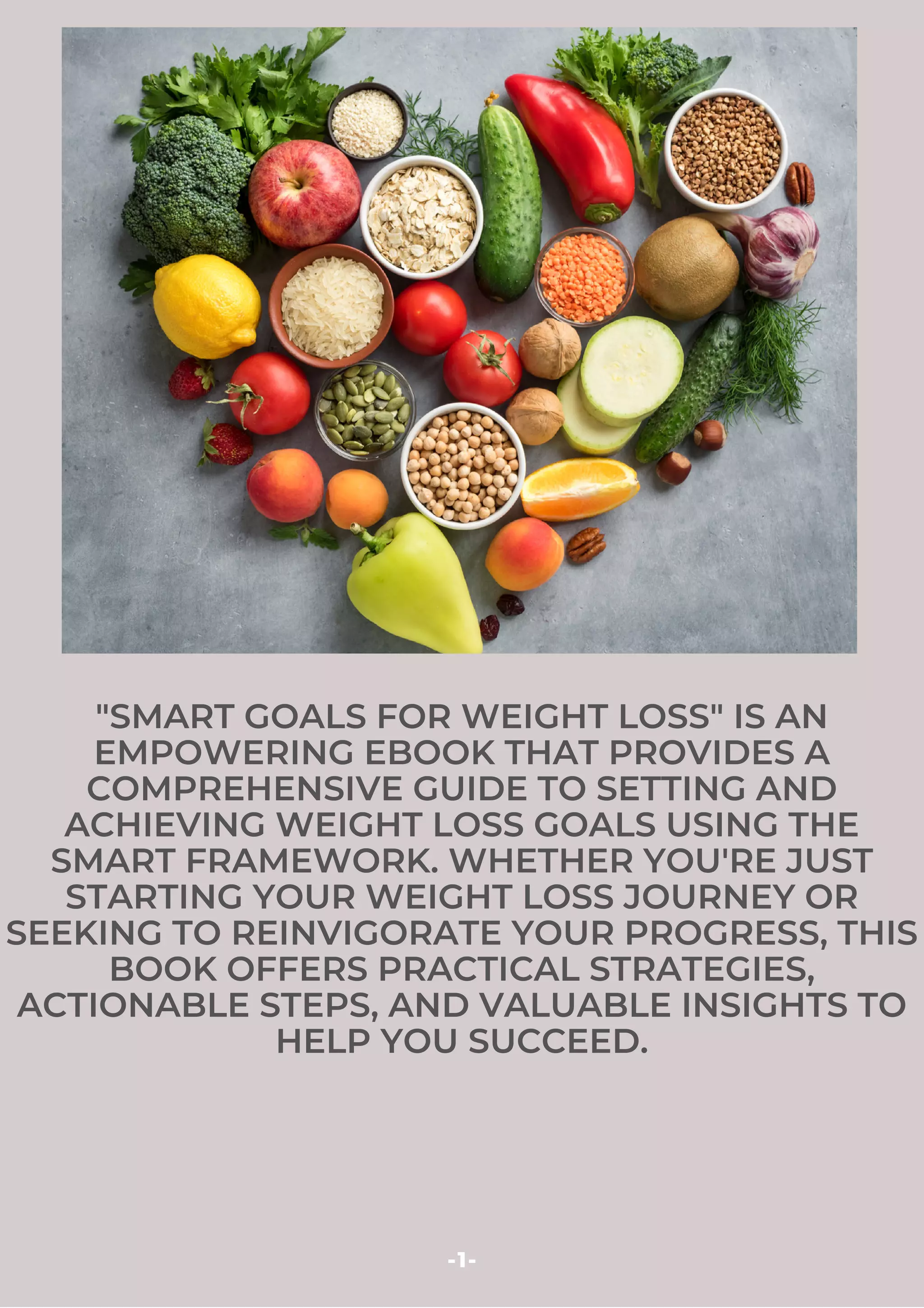 Smart Goals For Weight Loss | PDF