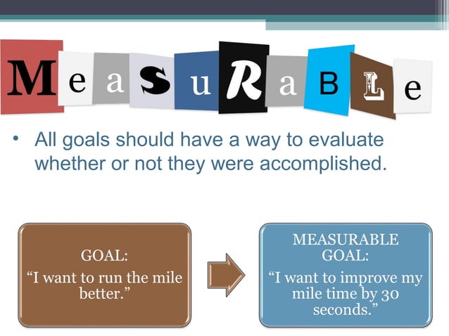 Smart goals ppt | PPT
