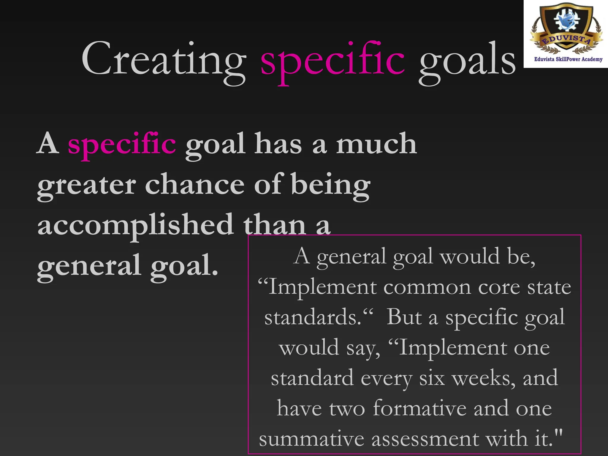 Smart Goals Presentation for ultimat.ppt