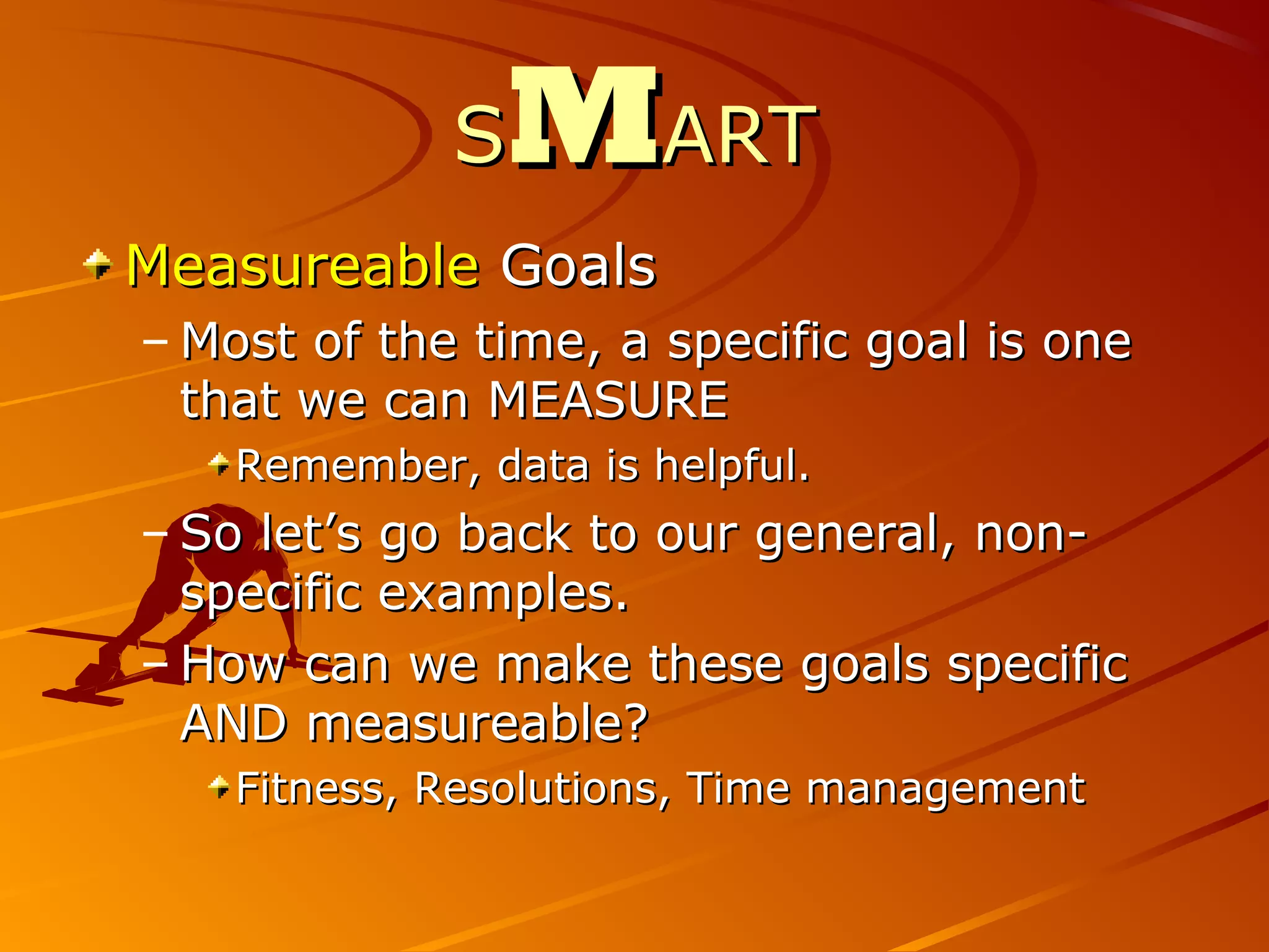 Smart goal training | PPT