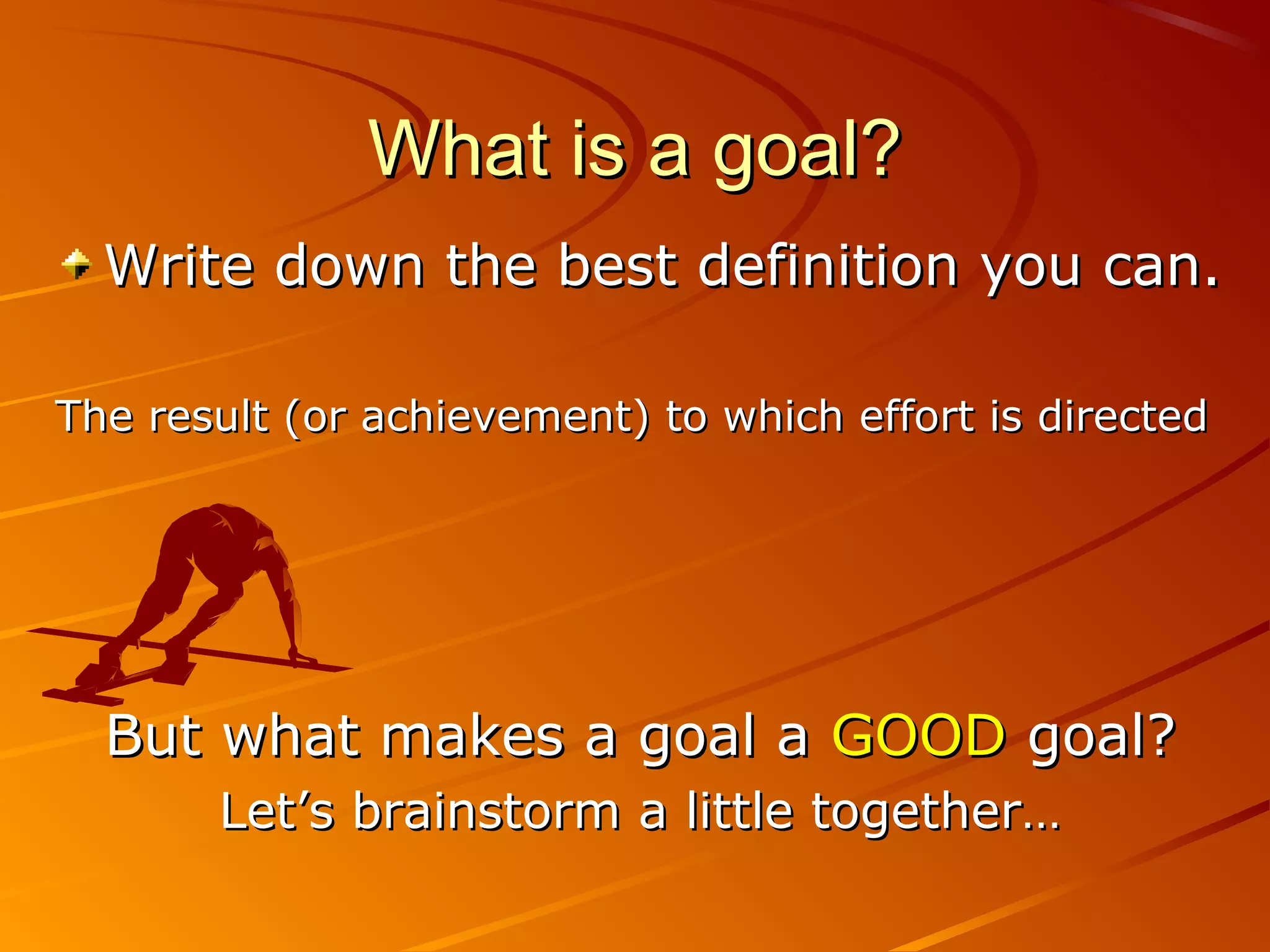 Smart goal training | PPT