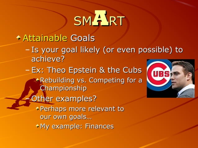 Smart goal training | PPT