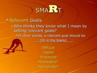 Smart goal training | PPT
