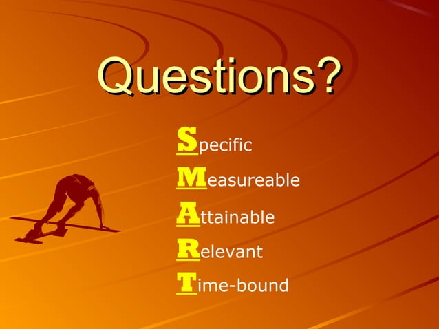 Smart goal training | PPT
