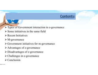 Smart governance india | PPT