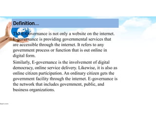 Smart governance india | PPT