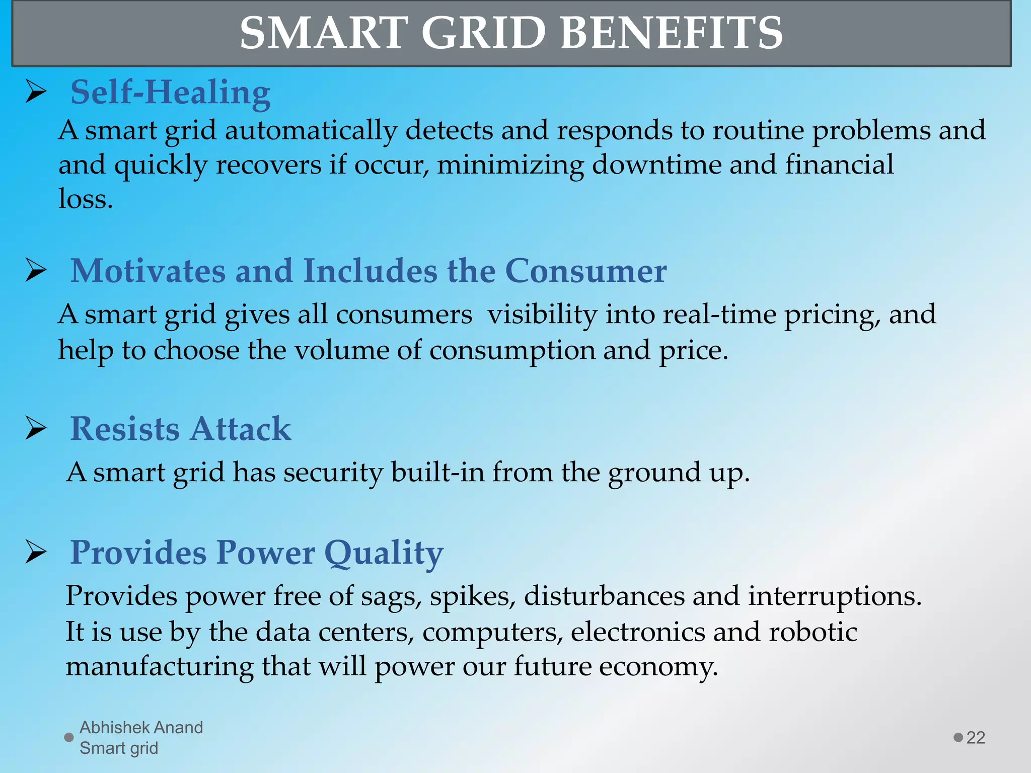 The Smart Grid | PPT