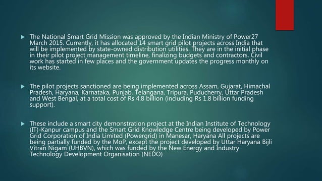 Smart grid.pptx | Gas and Electric | Home Utilities