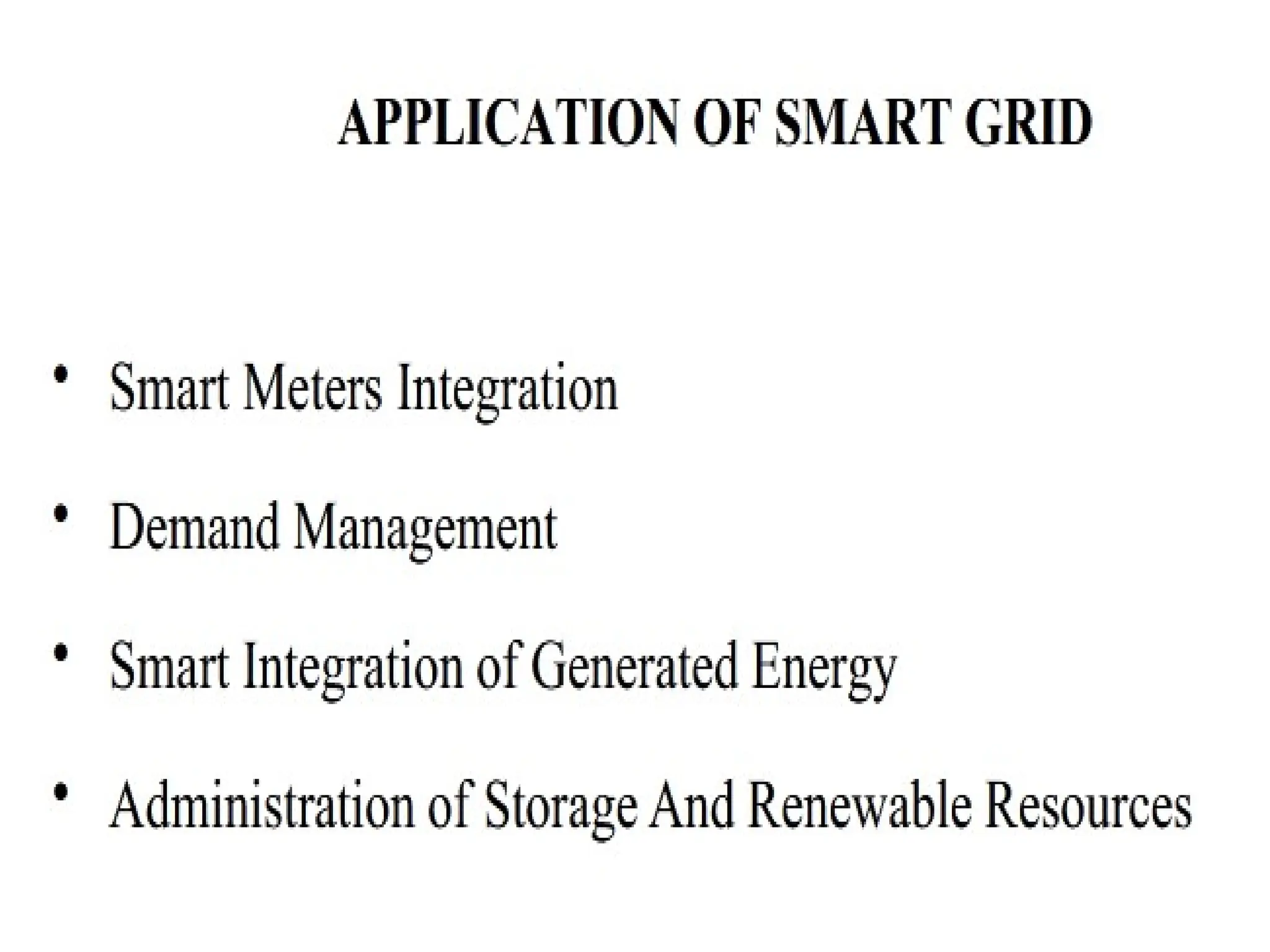 details about SMART GRID and applications .pptx