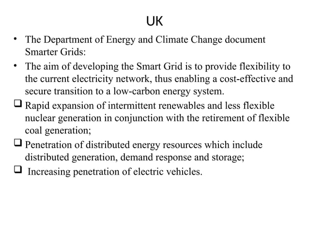 details about SMART GRID and applications .pptx