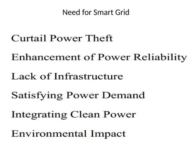 details about SMART GRID and applications .pptx