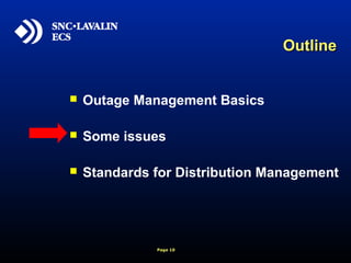 OUTAGE MANAGEMENT SYSTEM | PPT