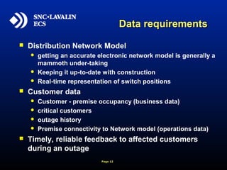 OUTAGE MANAGEMENT SYSTEM | PPT