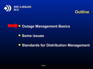 OUTAGE MANAGEMENT SYSTEM | PPT