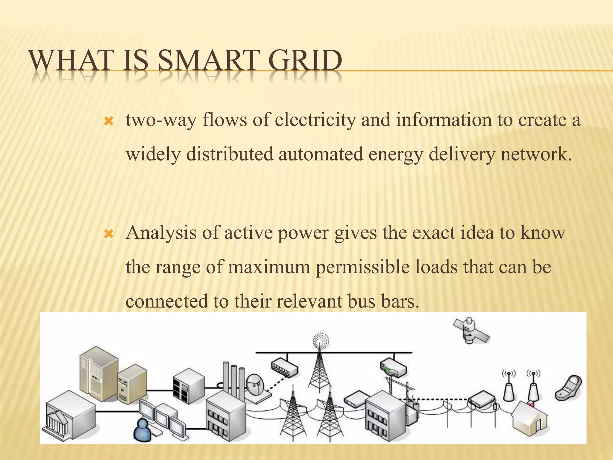 Smart grid presentation | PPTX