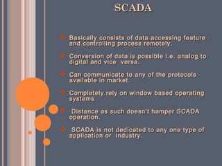 SCADA | PPT