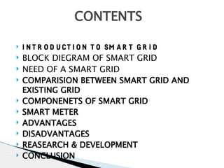 SMARTGRID PROJECT | PPT