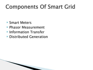 SMARTGRID PROJECT | PPT