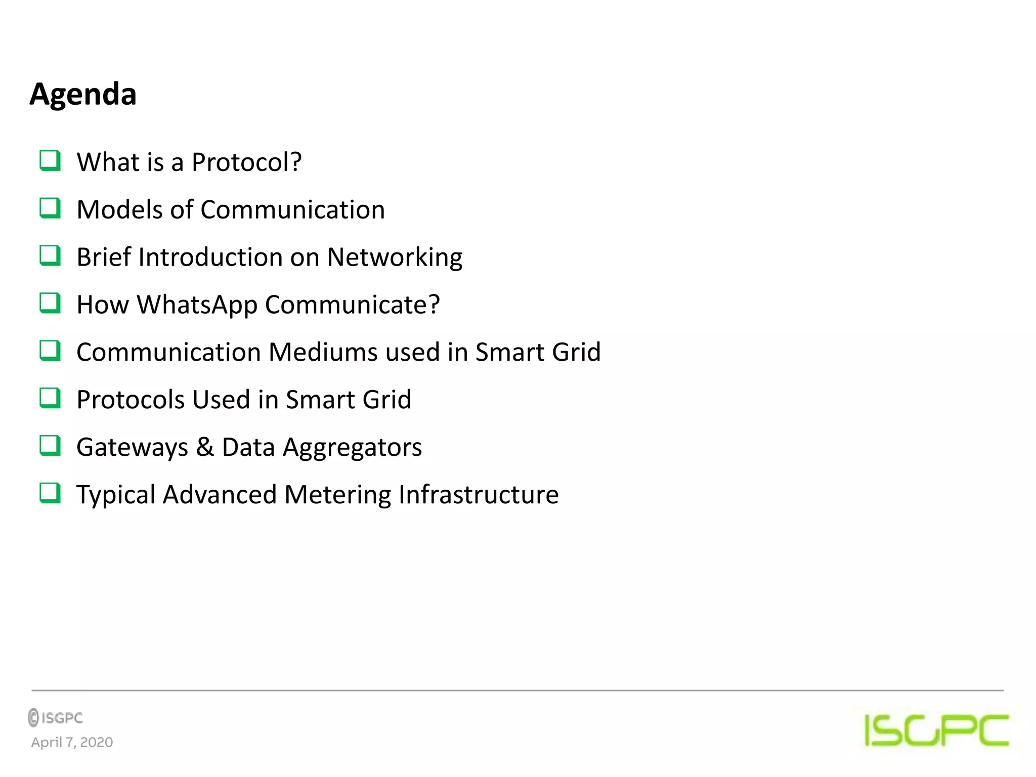 Smart Grid communications | PPT