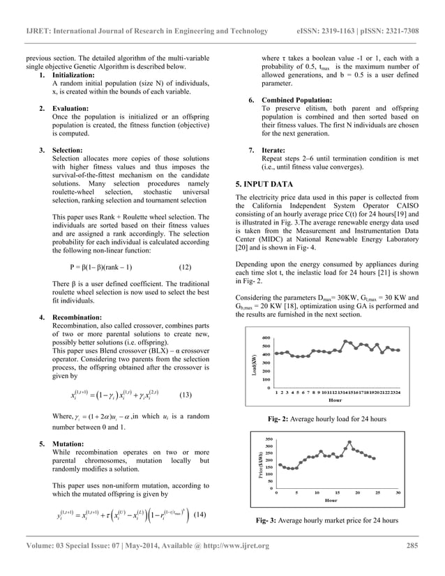 Smart grid cost optimization using genetic algorithm | PDF