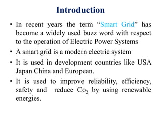Smart grid distribution system | PPTX