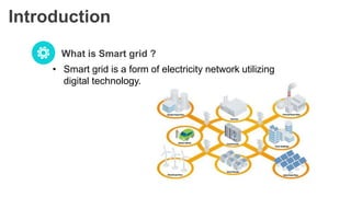 Smart grid Intro | PPTX | Internet of Things | Internet