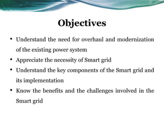 Smart Grid Introduction | PPTX