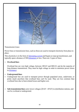 Project Report on “WORKING MODEL OF POWER GRID/SMART GRID | PDF